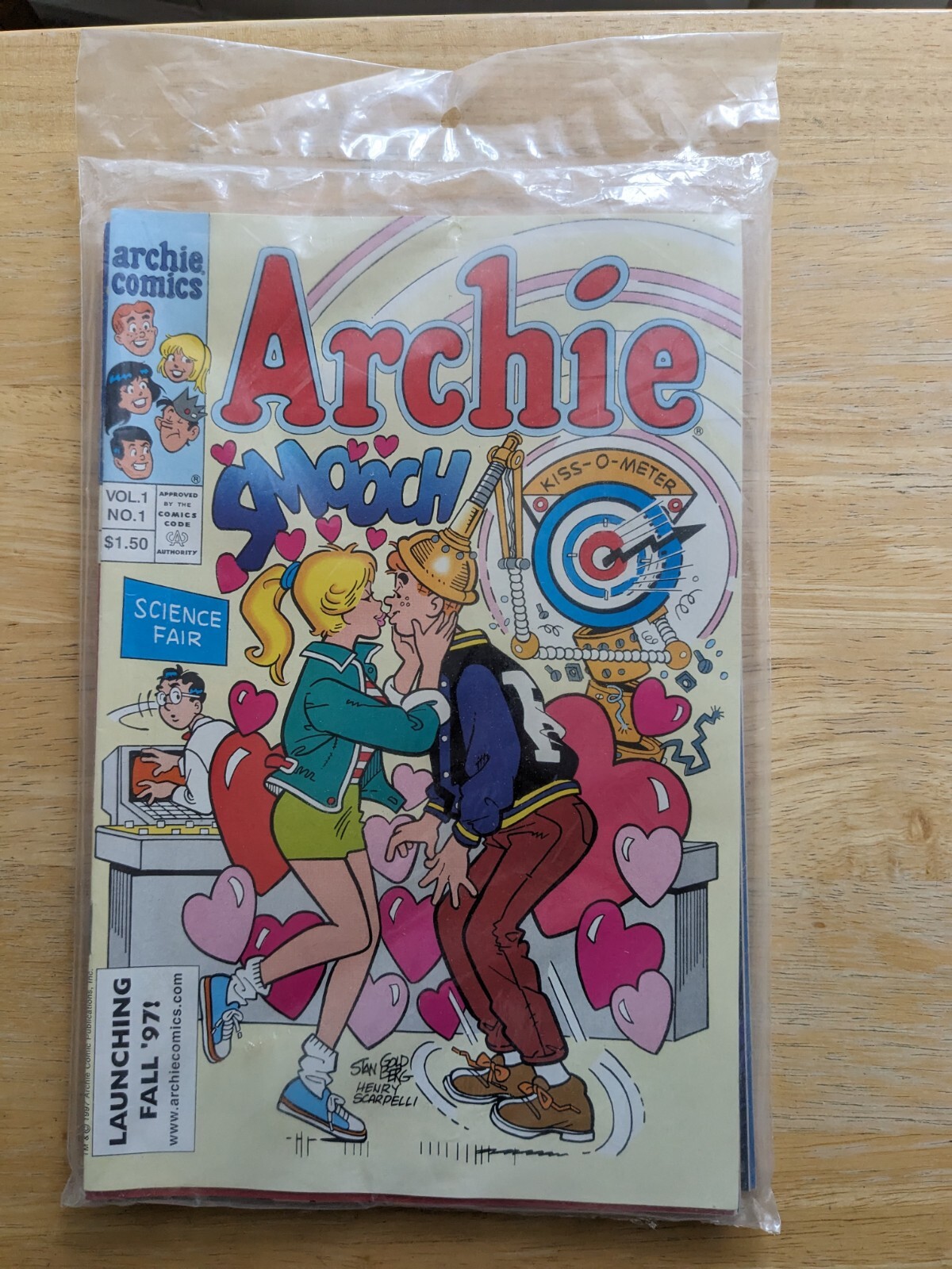 Archie Comics 1997 Dot Com Launching Fall '97 Complete Set Sealed # 1 ...