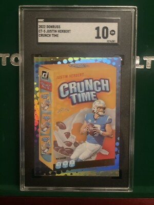2022 Panini Donruss - Crunch Time #CT-5 Justin Herbert | eBay