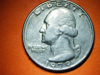 1979 Washington quarter ddo motto, date no mint mark,ddr all lettering ...