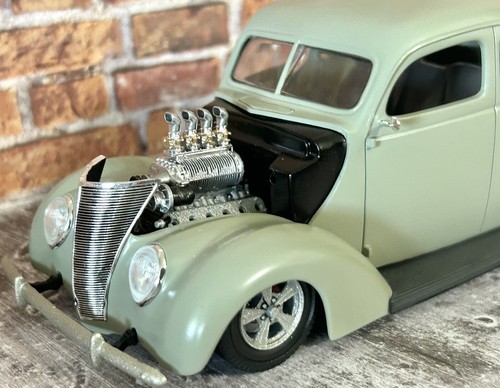 Resin Supercharged V-12 Flathead engine for scale model cars, 1/24 1/25 ...