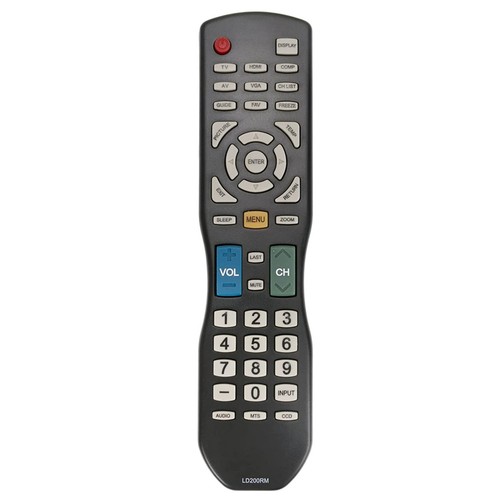 LD200RM Replace Remote Control Fit for APEX TV LD4088RM LE3242 LD3288 ...