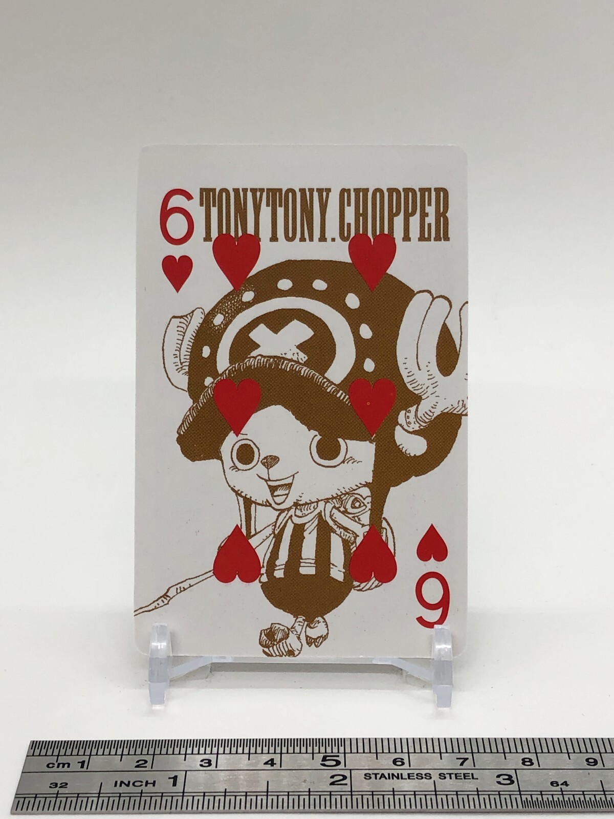 Tony Tony Chopper One Piece Playing Cards 2016 Anime Japanese Hearts #6 ...