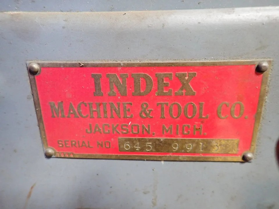 INDEX MACHINE & TOOL VERTICAL MILL 25" 08251290002 | eBay