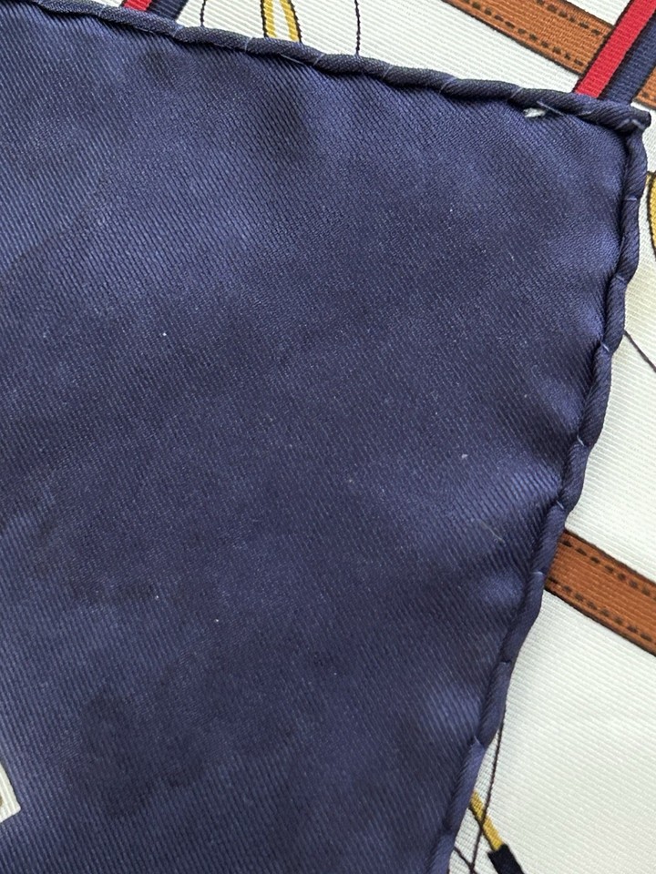 Vintage GUCCI Equestrian Horse Whip Scarf: 100% Silk * 26" X 26" | eBay