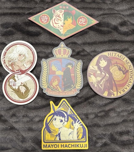 Monogatari Series Travel Sticker Set Anime character Animation | eBay