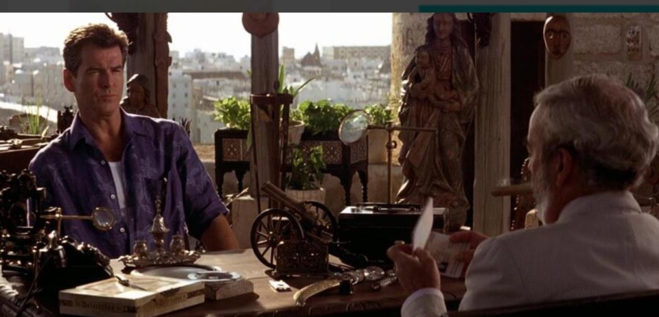 PROP - James Bond - DIE ANOTHER DAY Passport Inner - as Mr ALEX SMITH ...