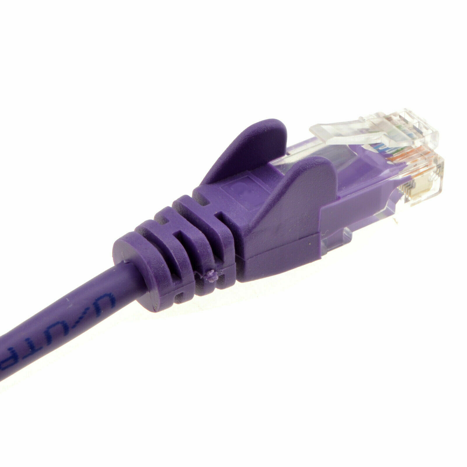 5m Violet Réseau Ethernet RJ45 Cat5E-CCA UTP Patch 26AWG Câble | eBay