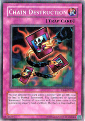 Chain Destruction - DB1-EN070 - Common - Unlimited Edition x1 - Lightly ...