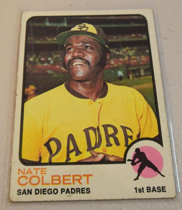 1973 Topps San Diego Padres Baseball Card #340 Nate Colbert | eBay