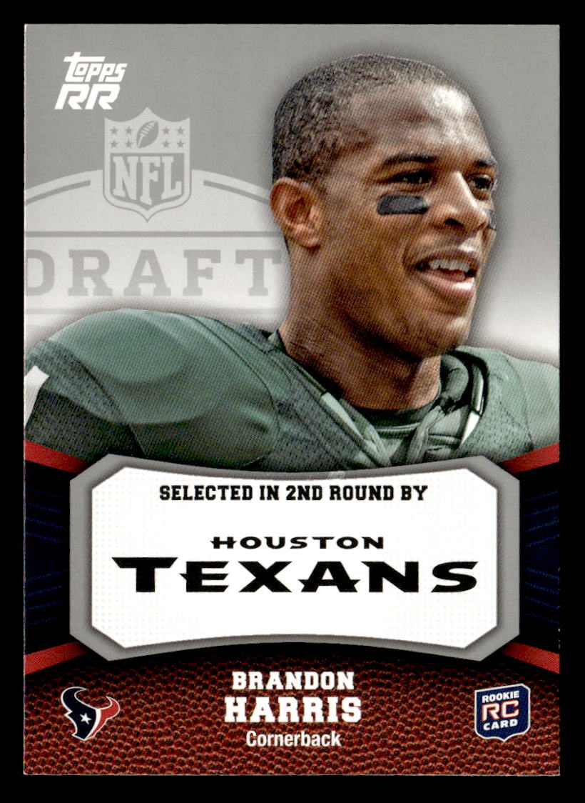 Brandon Harris 2011 Topps Rising Rookies Rookie Card #151 Houston ...