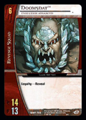 VS System: Doomsday, Evolution Advanced [Played] DC Worlds Finest TCG ...