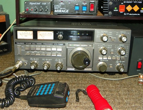 Yaesu FT-726 V/UHF 144/430/50 MHz 10w All Mode Tribander - Black | eBay