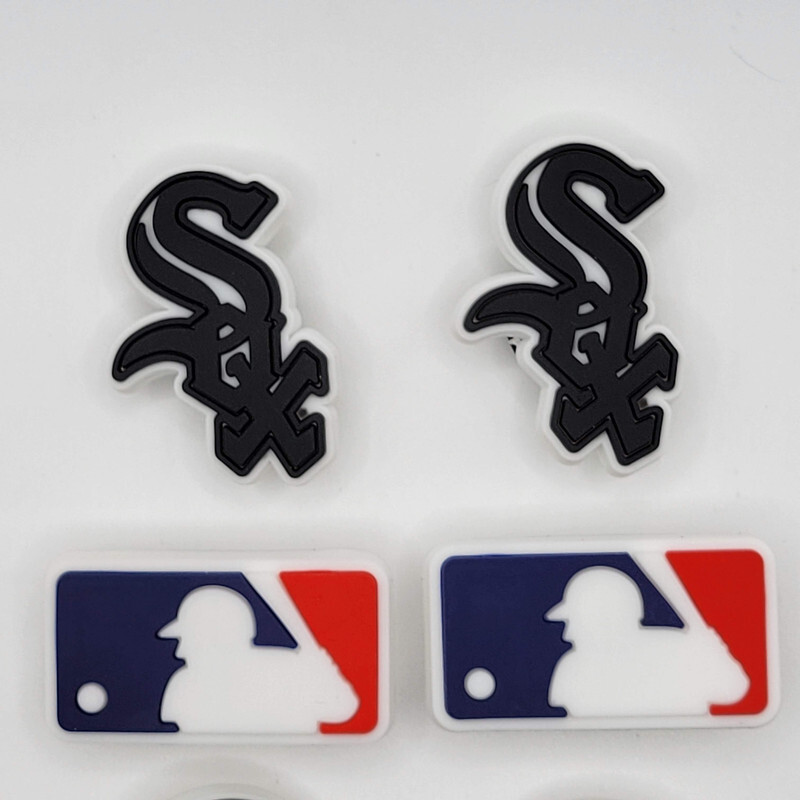 MLB Chicago Cubs Baseball Team For Crocs Shoe Charms Jibbitz - 4 Pieces ...