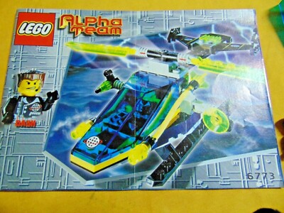 Lego Alpha Team Instruction Manual Only 6773 | eBay