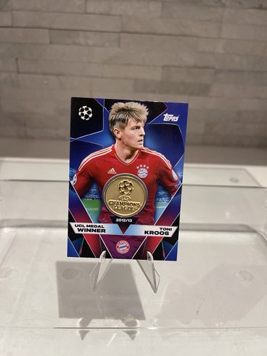 Match Attax 2026 Champions League UCL Winner Medal Toni Kroos Bayern ...