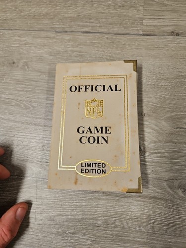 RARE! NFL Super Bowl 44 Limited Edition .999 Silver 24K Gold Flip Coin ...