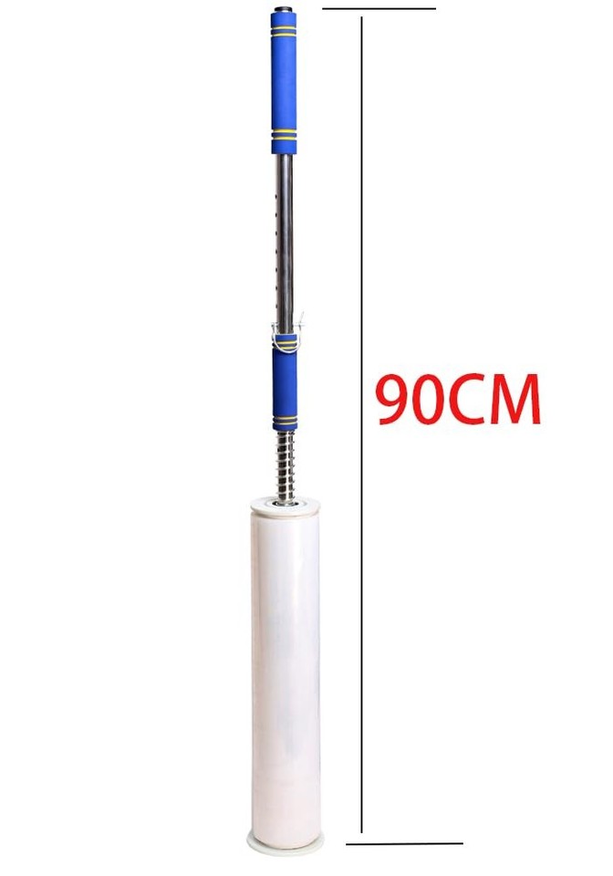 VOTOER Long Handle Pallet Stretch Wrap Dispenser, Stretch Film Packing ...