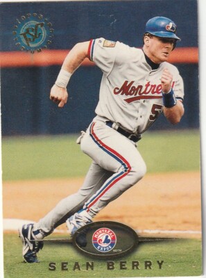FREE SHIPPING-MINT-1995 Topps Stadium Club Sean Berry #391 EXPOS | eBay