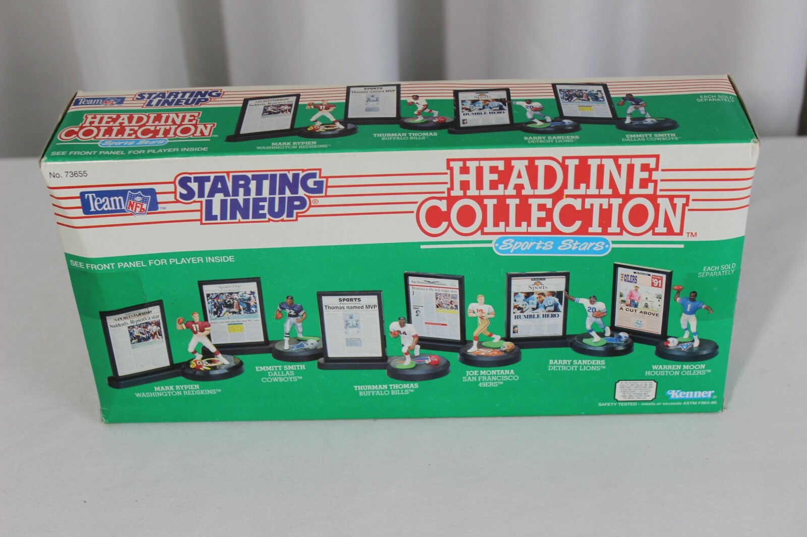 1992 Kenner Starting Lineup Headline Collection Emmitt Smith Dallas ...