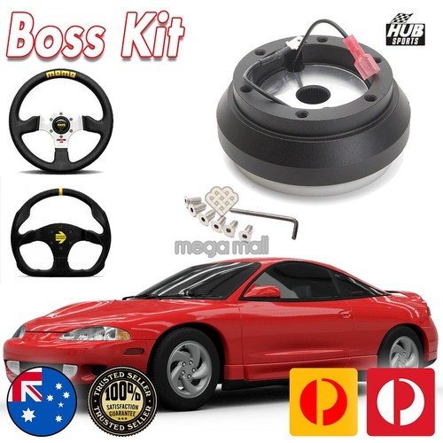 Slim Steering Wheel Boss Kit Hub Adapter for Mitsubishi Eclipse 1990 ...