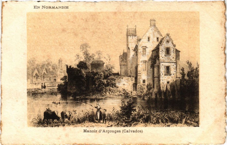 CPA En Normandie - Manoir d'Argouges (271772) | eBay