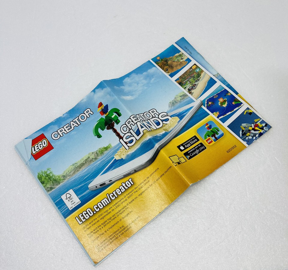 2017 LEGO CREATOR Water Craft Instruction Booklet 31056 P2 | eBay