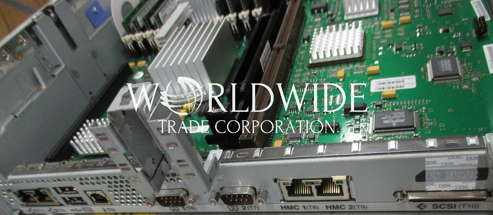 IBM 32N1355, 10N6604 1.65GHz 4-Core POWER5+ Processor/Backplane for ...