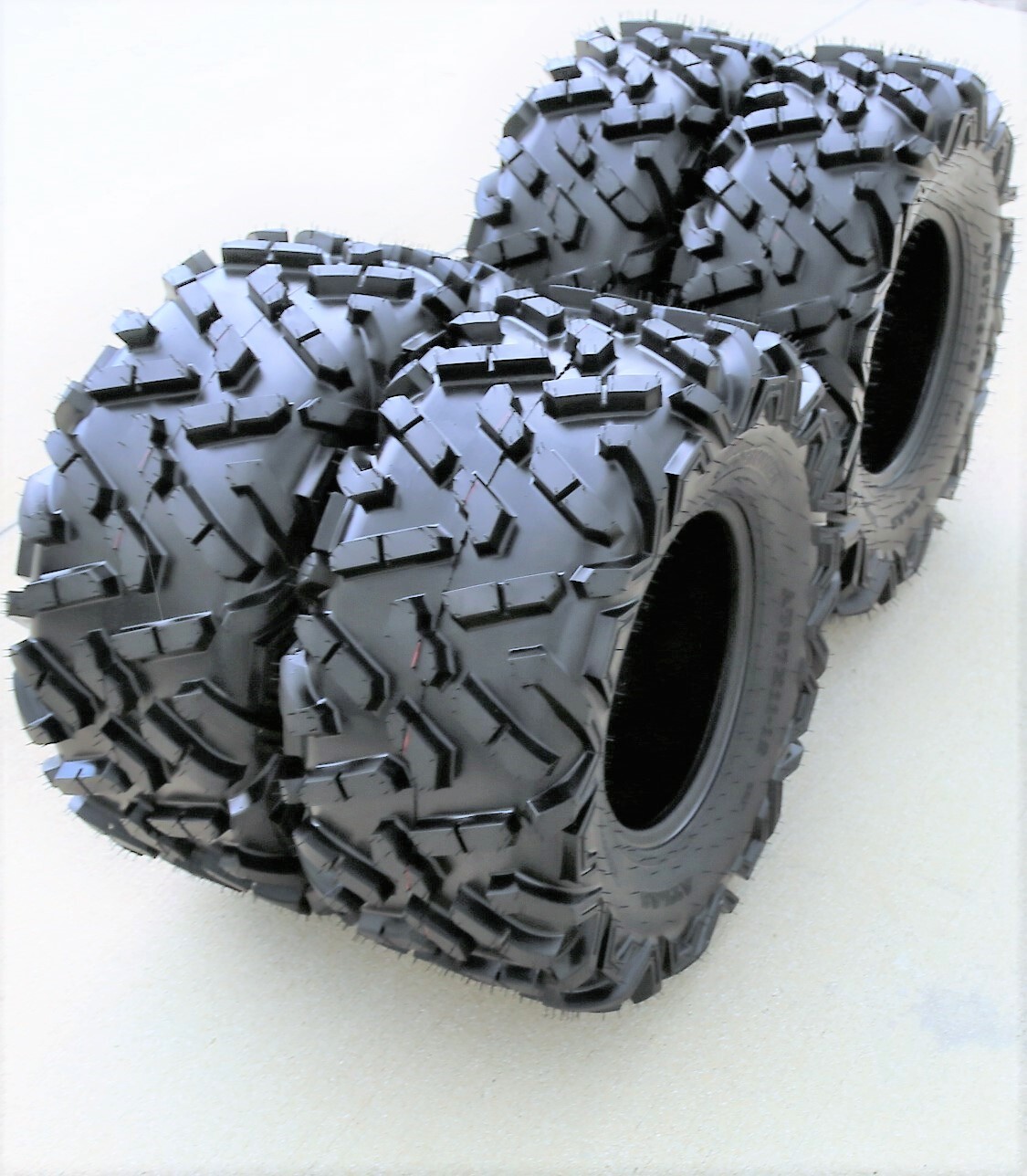 Set of 4 Atlas ATV UTV AT A/T Tires 2x 29x11-14 & 2x 29x9-14 6 Ply ...