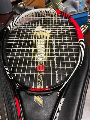 Wilson 3lx Bold Tennis Racket, 27", 4 3/8" | eBay