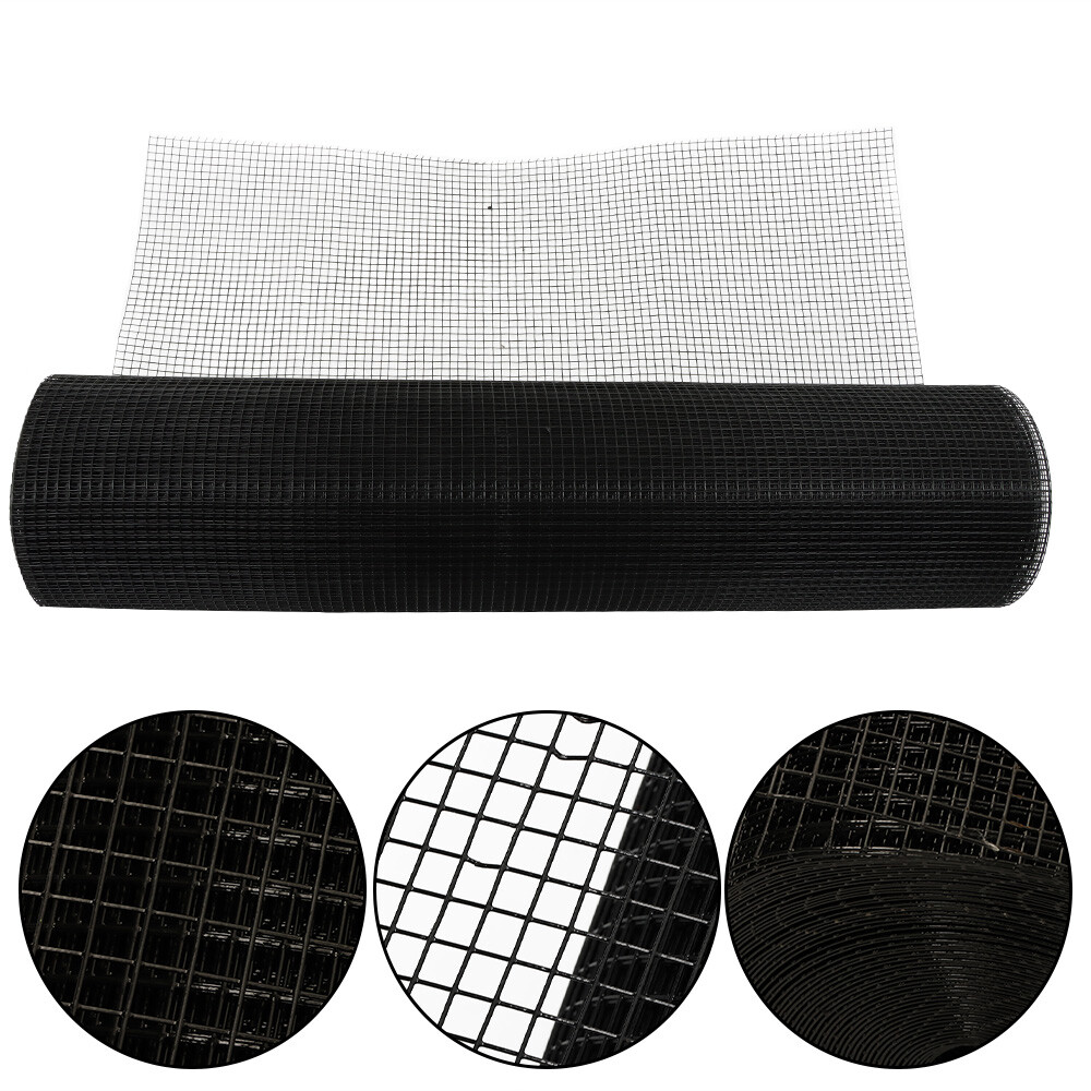 Welded Wire Fence Vinyl Coated Chicken Rabbit Mesh 1/2"x1/2" 16 Gauge ...