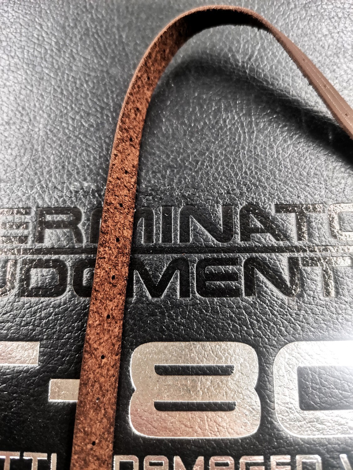 1/6 T-800 Terminator 2 Handmade Real Leather Belt Figure for Hottoys ...