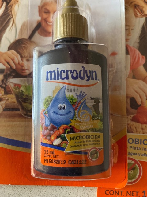 Microdyn Liquid Concentrate Vegetable Wash 15 Ml in Package for sale ...