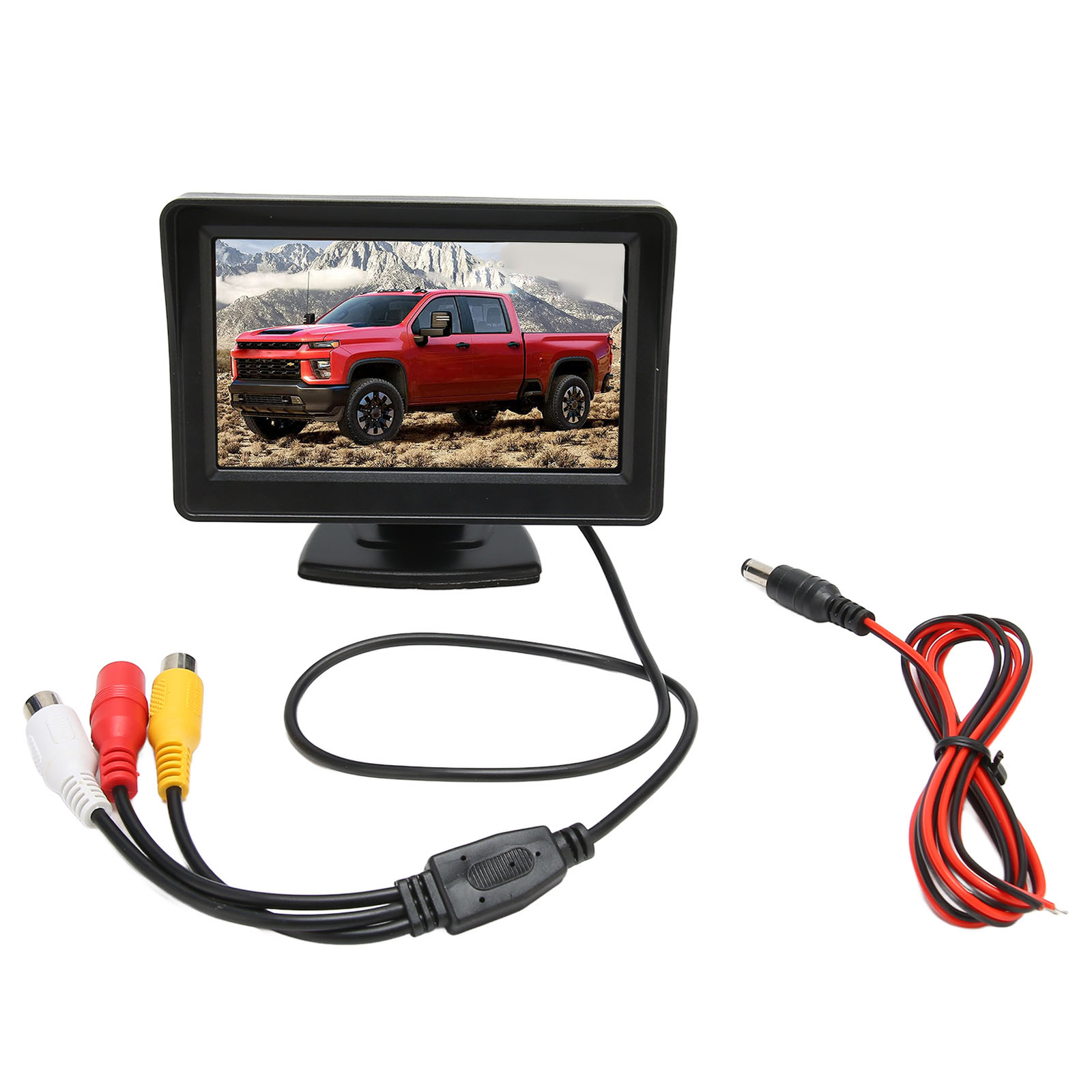 4.3 Inch TFT LCD Vehicle Backup Display Monitor Screen For Parking Rear ...