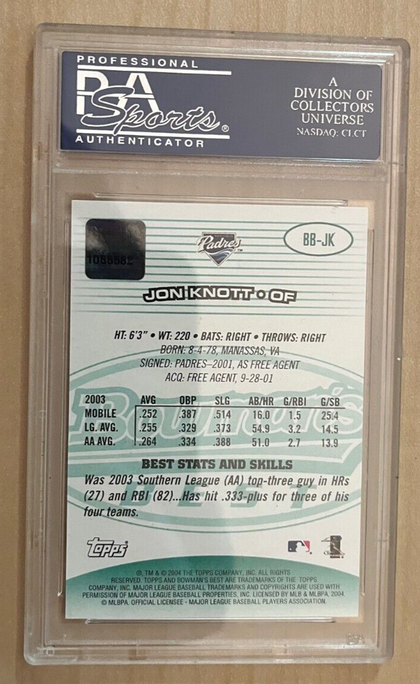 2004 Bowmans Best Jon Knott Auto | eBay