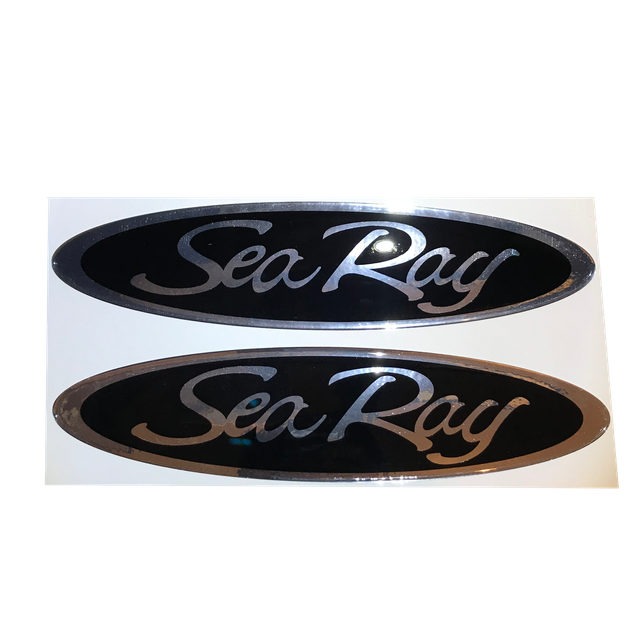 Sea Ray Emblem Raised/Domed 3D Decal 10.8" (Pair) | eBay