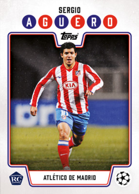 Topps The Lost Rookie Card #26 Sergio Agüero - Atletico de Madrid (RC ...