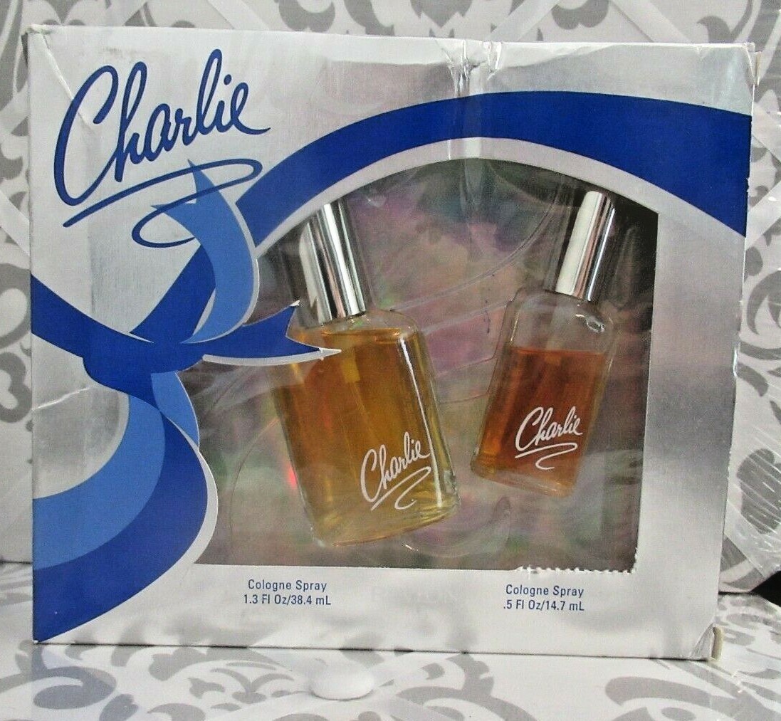 REVLON CHARLIE 2 PC COLOGNE SPRAY 1.3 & .5 OZ. BOXED | eBay