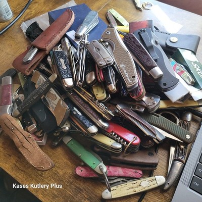 Knife Lot Of 88 Mixed Assorted Knives | eBay