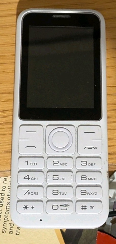 IMO Dash 4G White UK Big Button SIM Free Mobile Phone VGC | eBay UK