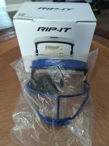 Rip It Original Defense Softball Fielder's Mask Youth Or Adult Blue | eBay