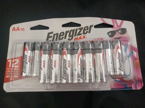 ENERGIZER MAXX AA BATTERIES 16 COUNT PACK, NEW & SEALED, LAST 1 LEFT! FREE SHIP | eBay