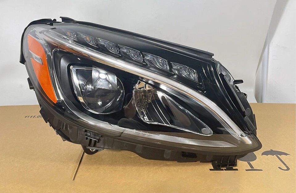 2015 2016 2017 2018 Mercedes Benz C-Class C300 LED Headlights Right ...