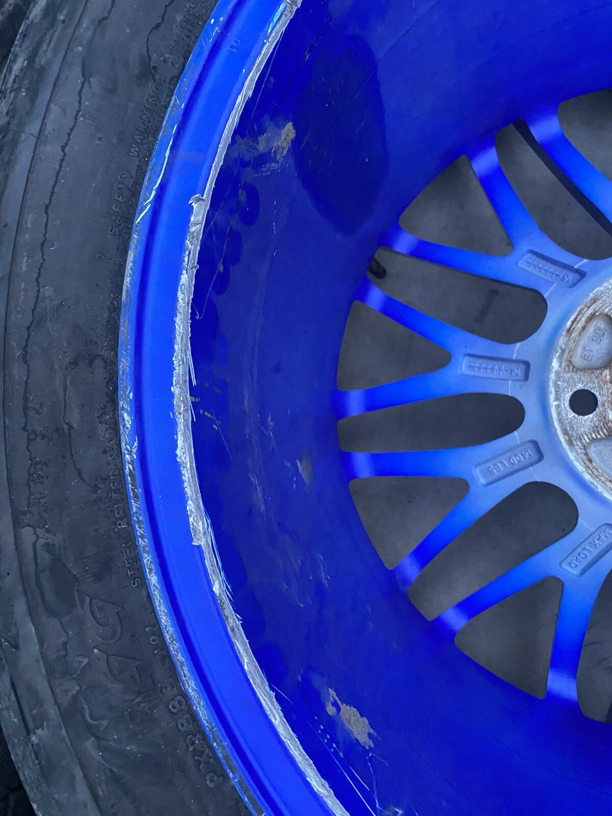 STR 511 Alloy Racing Wheel STR511 Blue Machined Face 5x114.3 / 18x10 | eBay