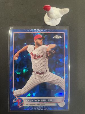 2022 Topps Chrome Sapphire Baseball Zach Wheeler #249 Phillies | eBay