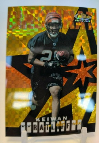 KEIWAN RATLIFF /150 Gold XFRACTOR 2004 Topps Finest Football Refractor ...
