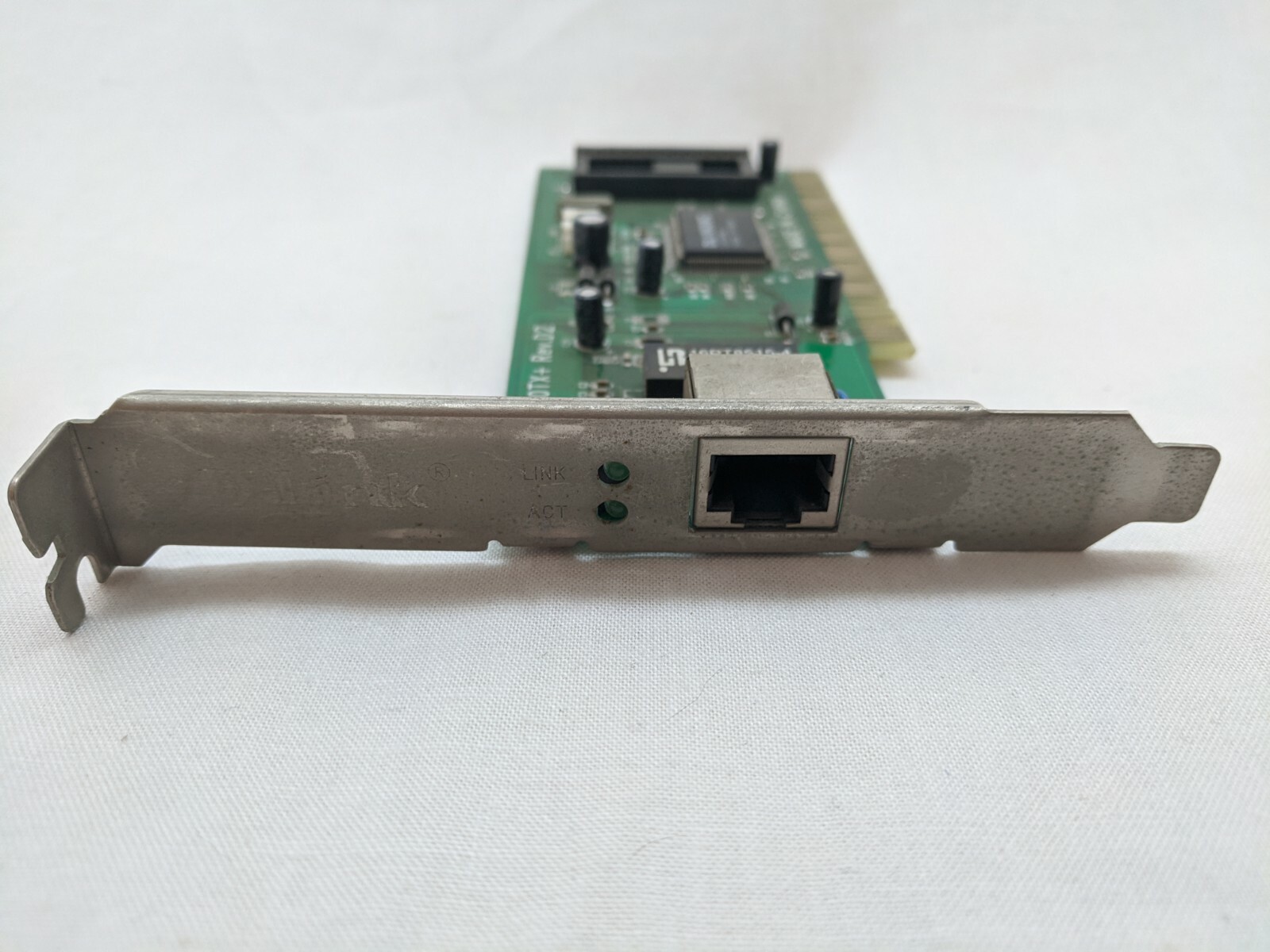 D-Link Ethernet DFE-530TX+ Rev.D2 10/100 PCI Single Port RJ-45 TESTED ...