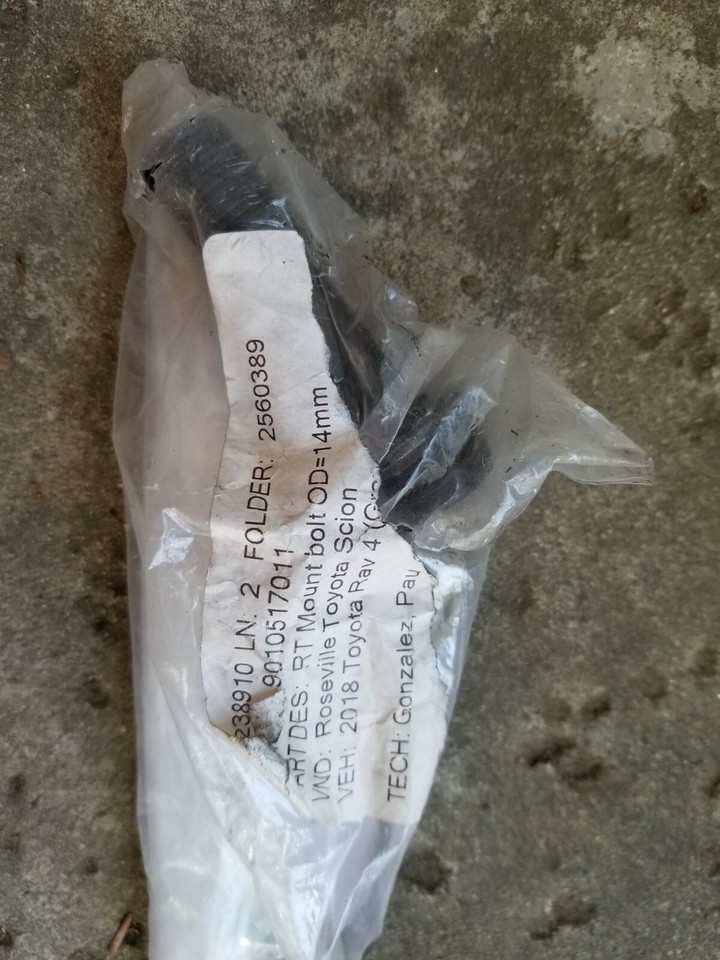 16 17 18 19 20 TOYOTA COROLLA PRIUS RAV4 STRUT MOUNT BOLT FLANGE NEW ...