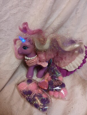My Little Pony G3 Lily Light Up Unicorn Princess Eyes Blink Pink Works ...