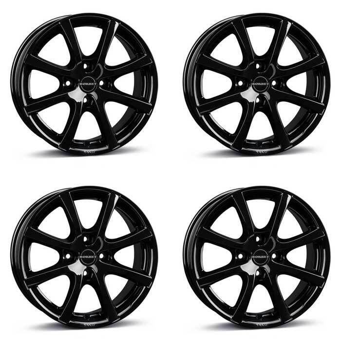 4 Borbet Wheels LV4 5.5x14 ET35 4x100 SW for VW Cross UP Lupo UP | eBay