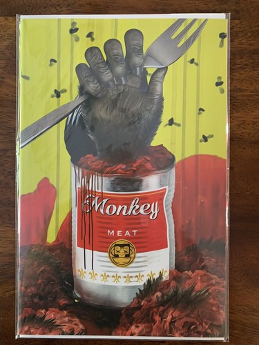 🐵Monkey Meat #1 - Javan Jordan Variant - Rabbit Comics Exclusive | eBay UK